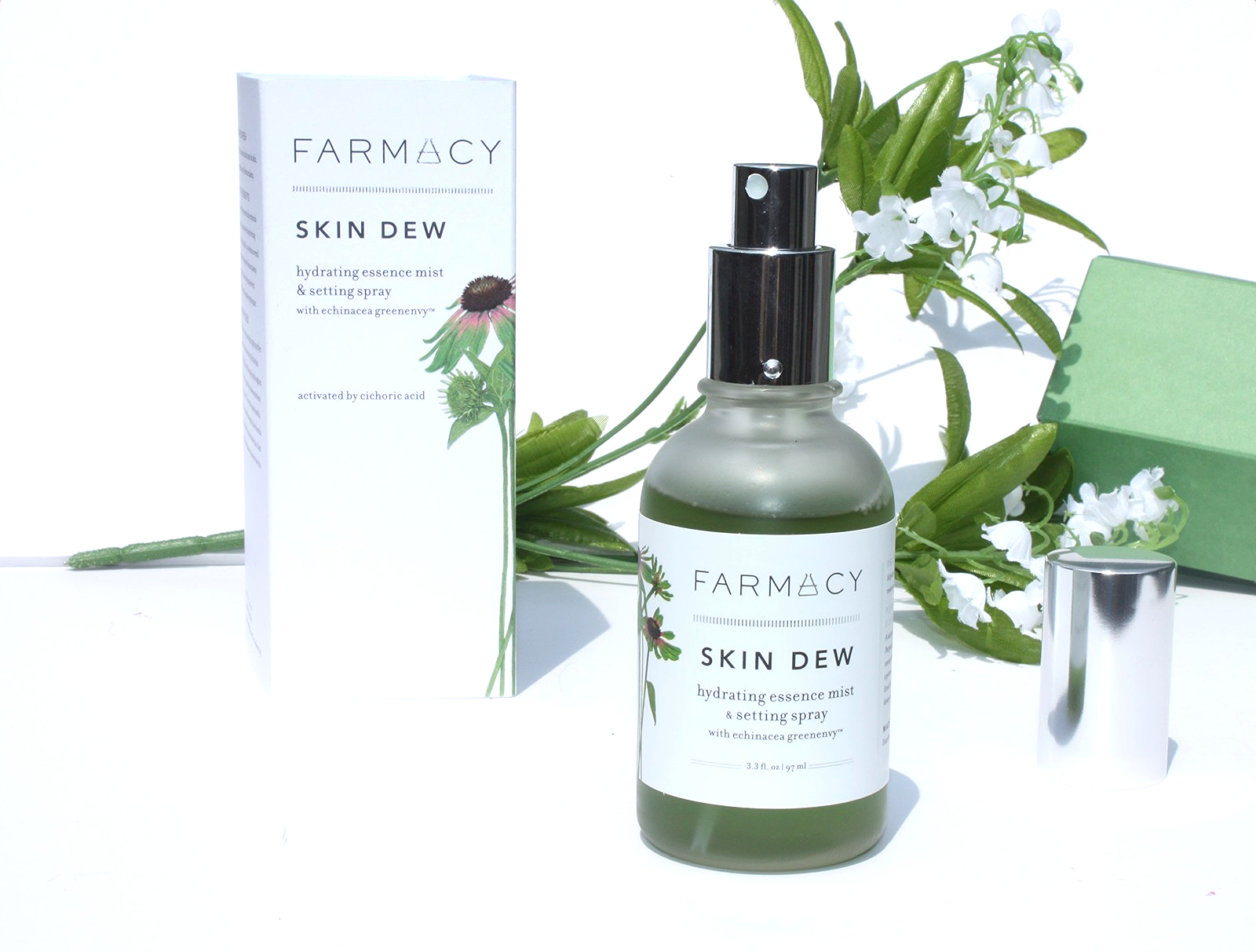 FARMACY Skin Dew Hydrating Essence Mist & Setting Spray